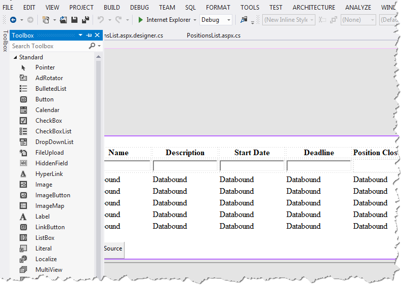 Converting ASP.NET Web Forms to .NET Core, Angular & HTML5